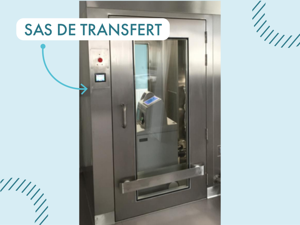 Le sas, un élément indispensable - Laminaire Courtois