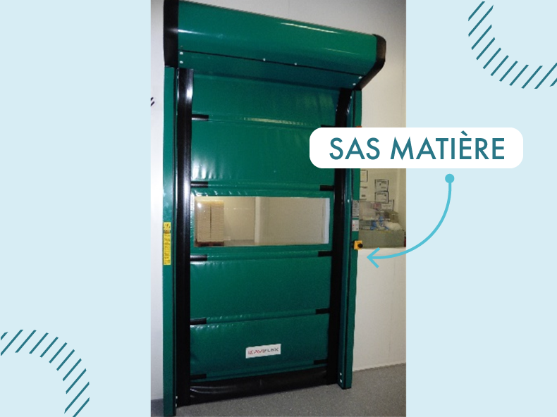 Le sas, un élément indispensable - Laminaire Courtois